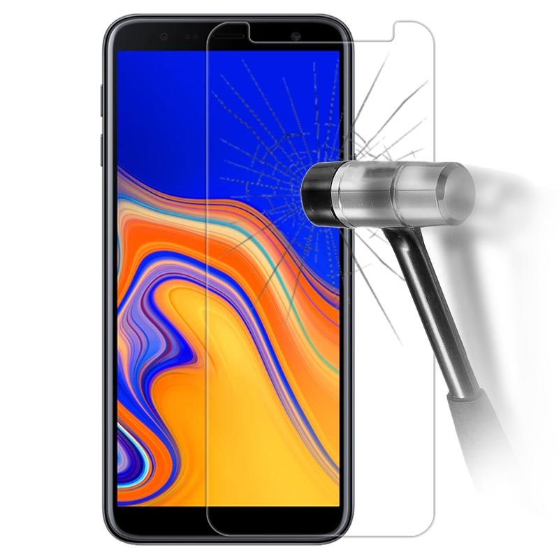 Samsung Galaxy J4 Tempered Glass Screen Protector 9h Clear