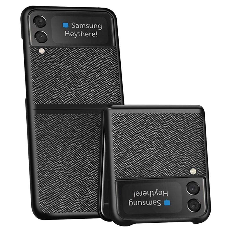 Textured Samsung Galaxy Z Flip3 5g Hybrid Case