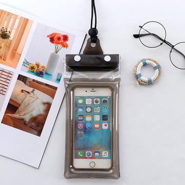 Triple Seal Universal Smartphone Waterproof Case - 7.2 - Black
