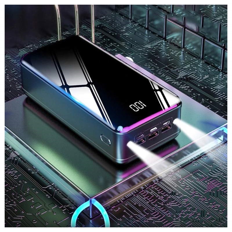 Triple USB Fast Power Bank 50000mAh - PD 18W
