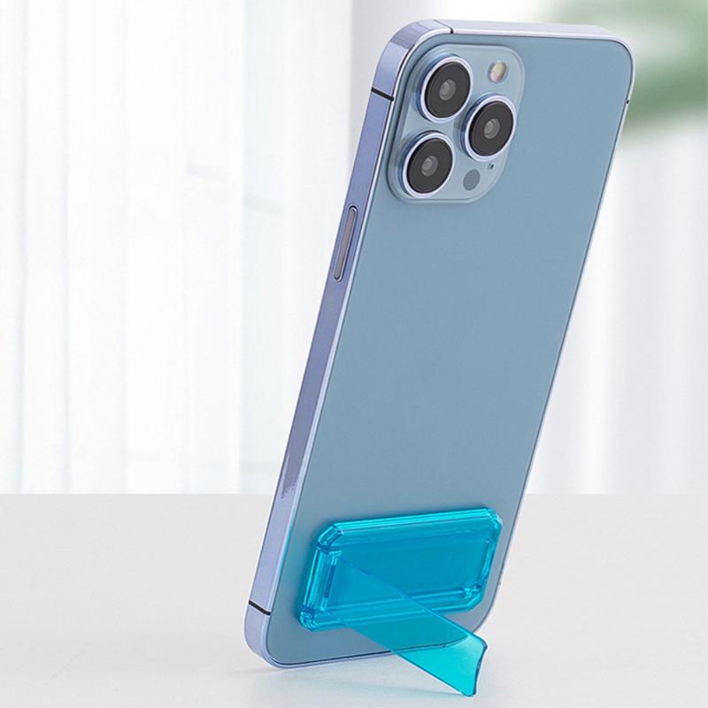Translucent Universal Kickstand for Smartphones - Cyan