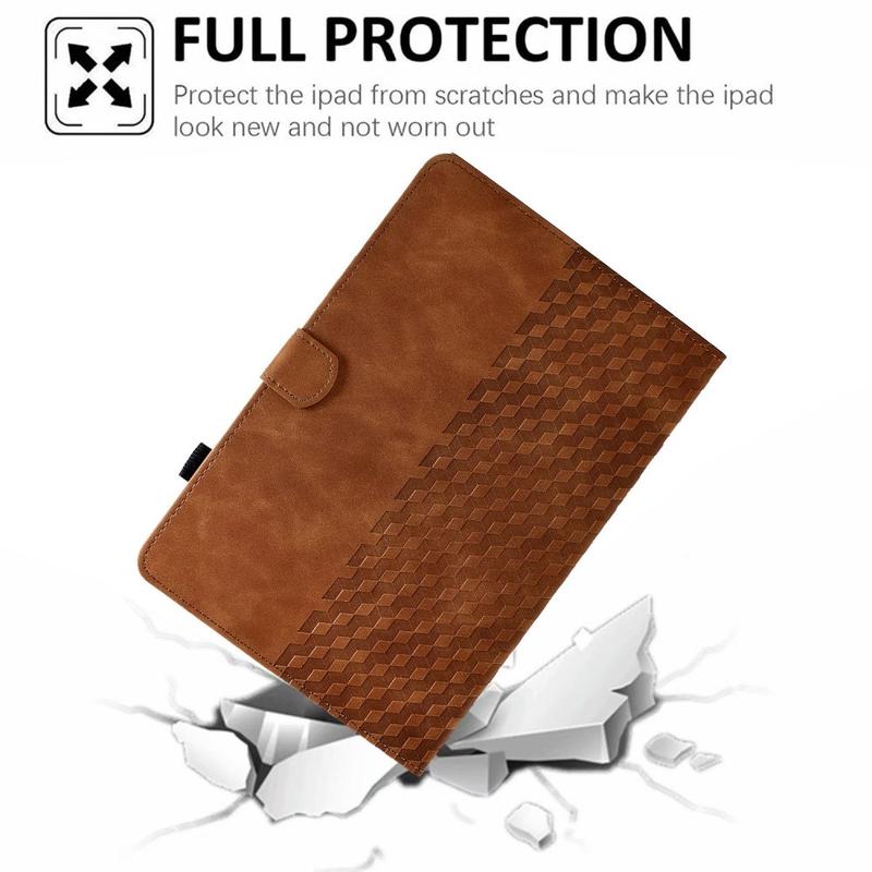 Universal 3D Pattern Smart Tablet Folio Case - 10