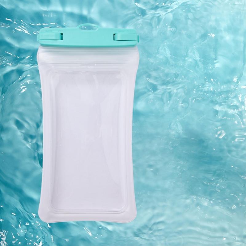 Universal IPX8 Waterproof TPU Case w. Airbag Protection - Green