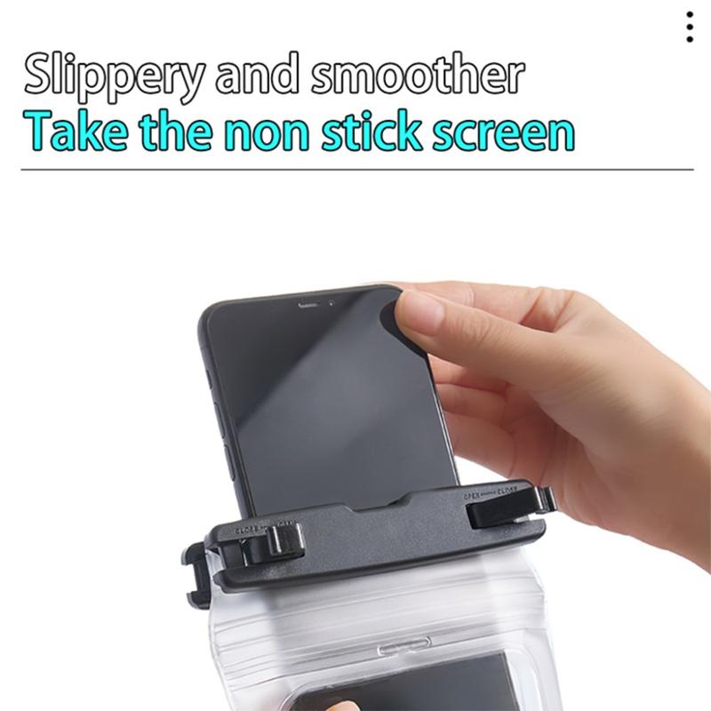 Universal IPX8 Waterproof TPU Case w. Airbag Protection - Green