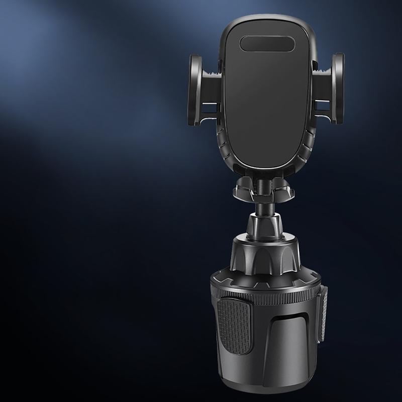 Universal Mobile Holder for Car Cup Holder - 4.7-6.8 - Black
