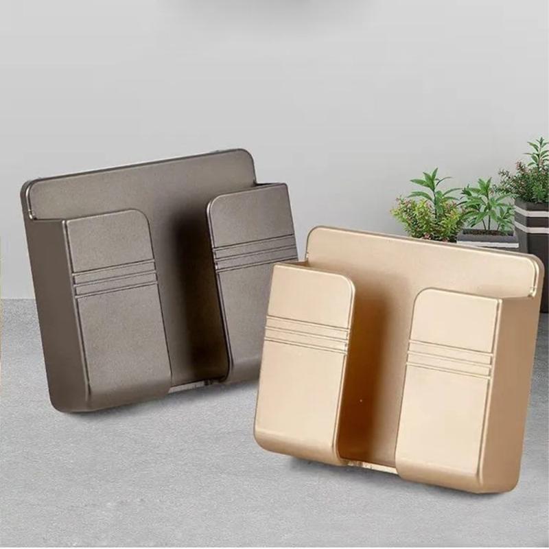 Universal Mobile Holder for Wall - 9.9x2.5cm - White