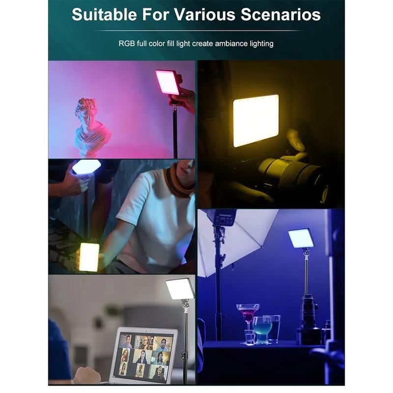 VLOGLITE PAD192RGB LED Camera Fill Light RGB Full Color Portable ...