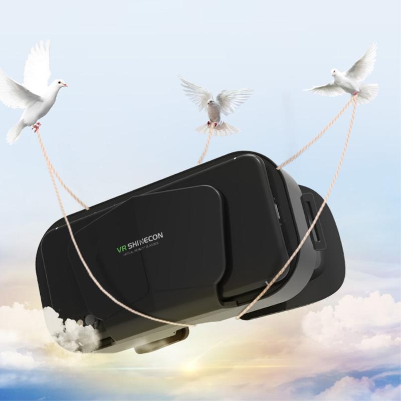 VR SHINECON G10 3D VR Glasses Helmet Virtual Reality Goggles Headset ...