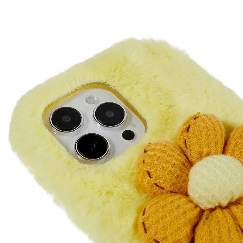 3D Plush Furry Winter iPhone 14 Pro Max TPU Case