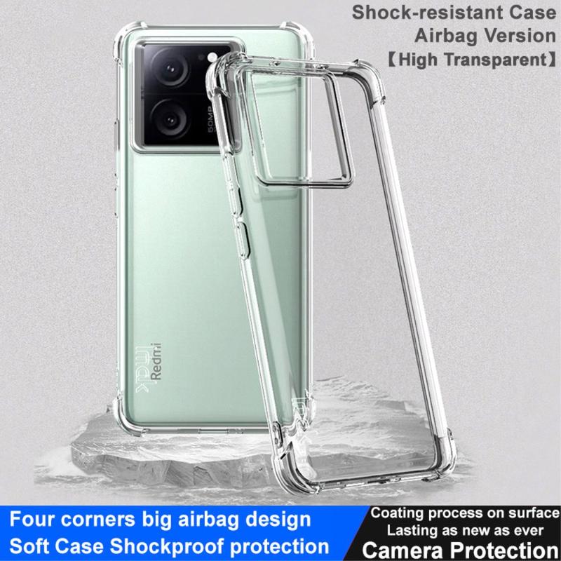 Xiaomi 13T/13T Pro Imak Drop-Proof TPU Case - Transparent