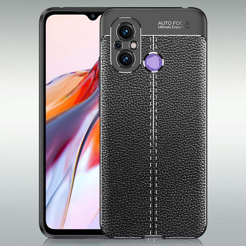 Xiaomi Redmi 12C Slim-Fit Premium TPU Case - Black