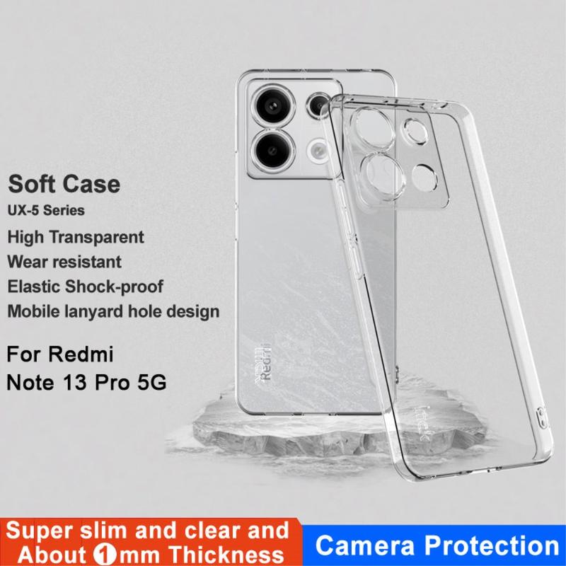 Xiaomi Redmi Note 13 Pro Imak UX-5 TPU Case - Transparent