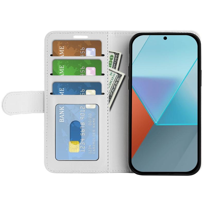 Xiaomi Redmi Note 13 Pro Wallet Case with Magnetic Closure