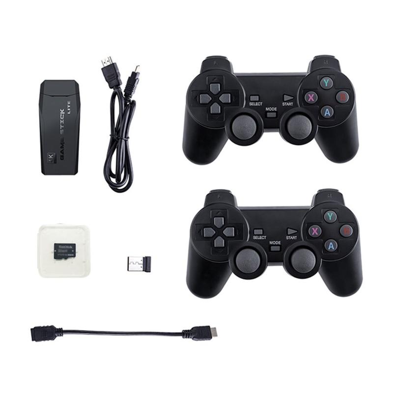 Y3 Lite Video Game Console HD Classic Games Console Dual 2.4G Wireless ...