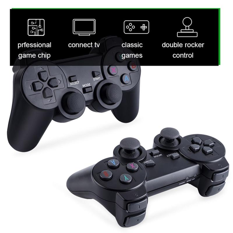 Y3 Lite Video Game Console HD Classic Games Console Dual 2.4G Wireless ...