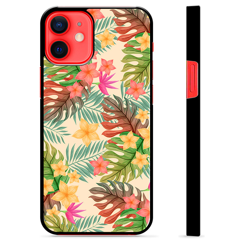iPhone 12 mini Protective Cover - Pink Flowers