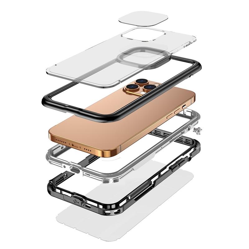 iPhone 13/13 Pro Active Series IP68 Waterproof Case - Black