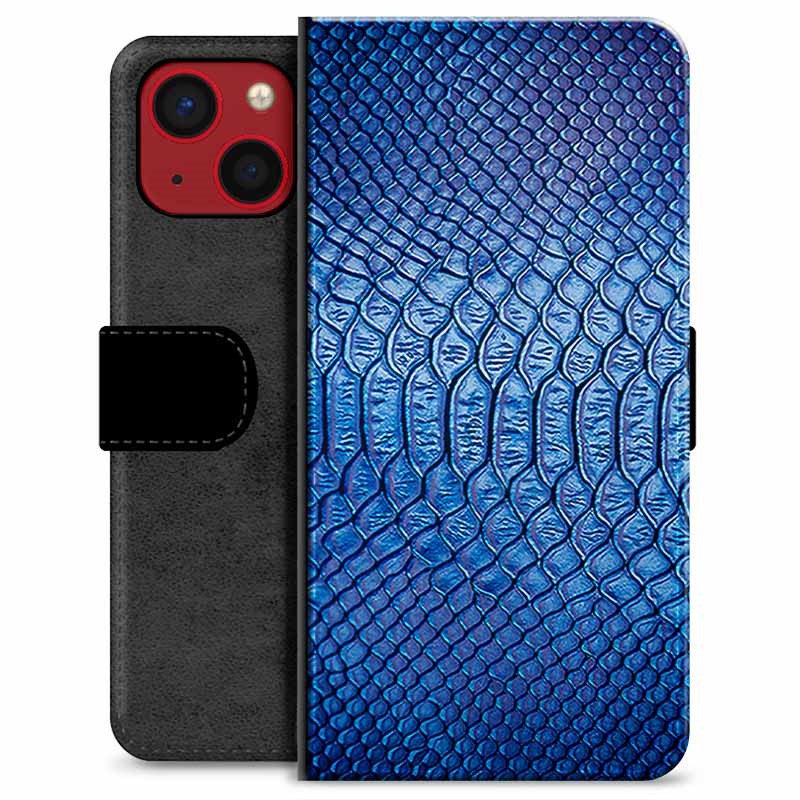 iPhone 13 Mini Premium Wallet Case - Leather