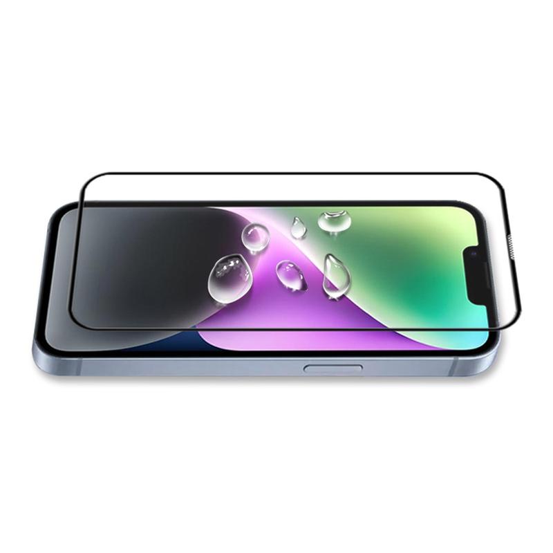 iPhone 15 Mocolo Full Size Screen Protector - 9H - Black Edge