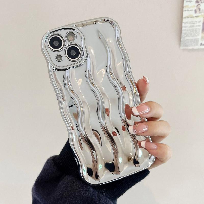 iPhone 15 3D Linear Wavy Case