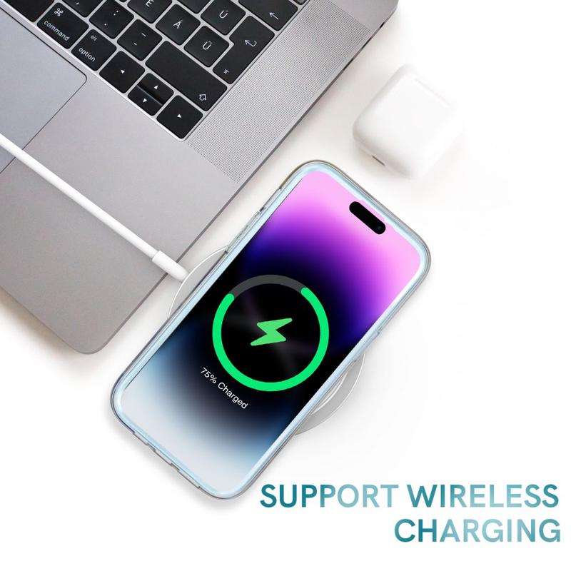 iPhone 15 Pro Max Ahastyle WE13 360 Protection Hybrid Case - Daisies