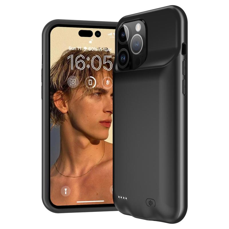 iPhone 15 Pro Max Backup Battery Case - 8500mAh