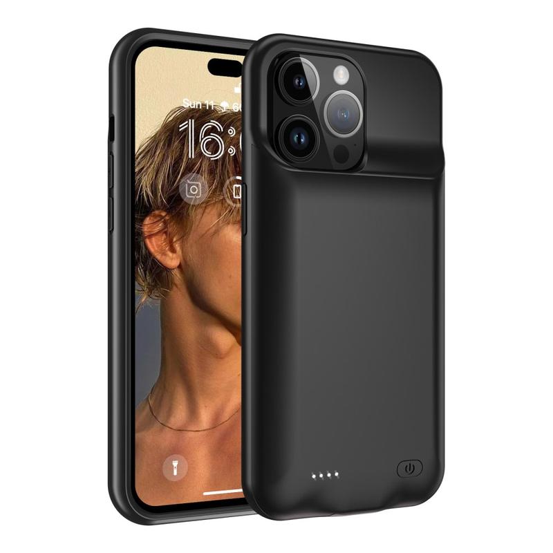 iPhone 15 Pro Max Backup Battery Case - 8500mAh