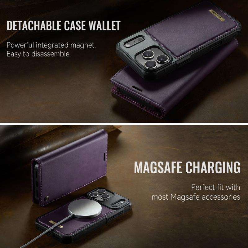iPhone 17 Pro Max Caseme C49 2-in-1 Detachable Wallet Case - MagSafe ...
