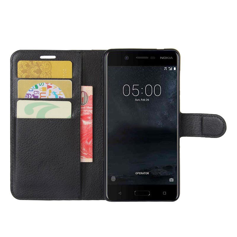 Nokia 5 Textured Wallet Case