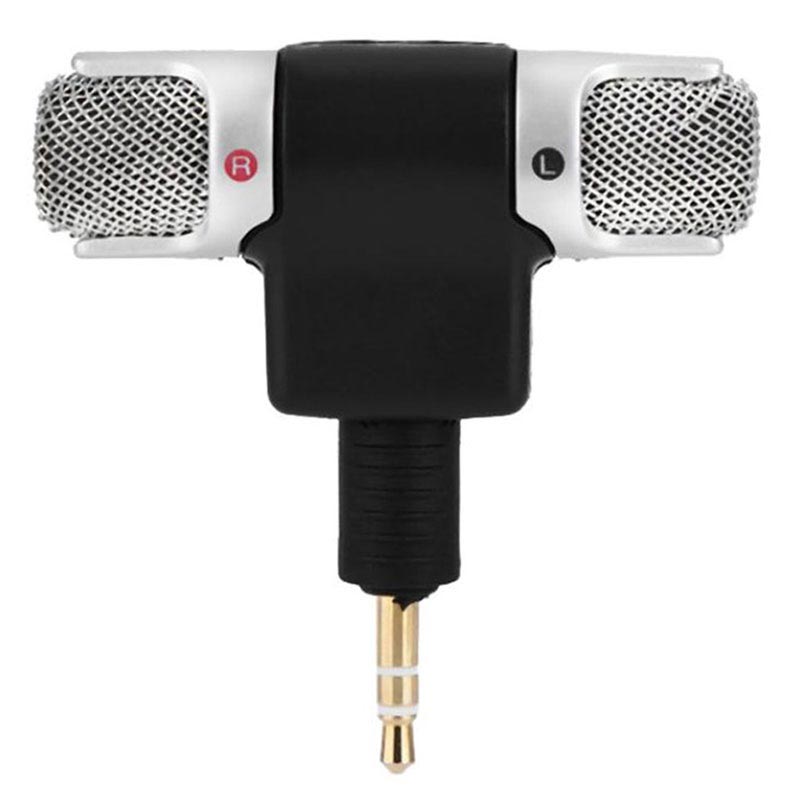 Mini Portable Microphone for Smartphones and Tablets - 3.5mm