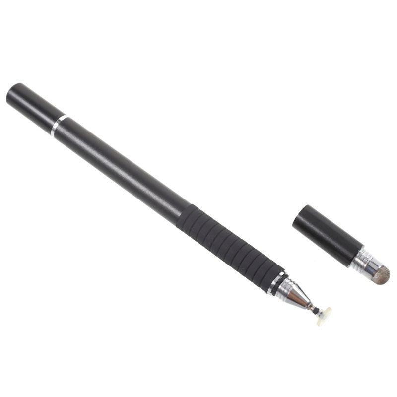 Stylish 3-in-1 Multifunctional Stylus Pen & Ballpoint Pen - Black